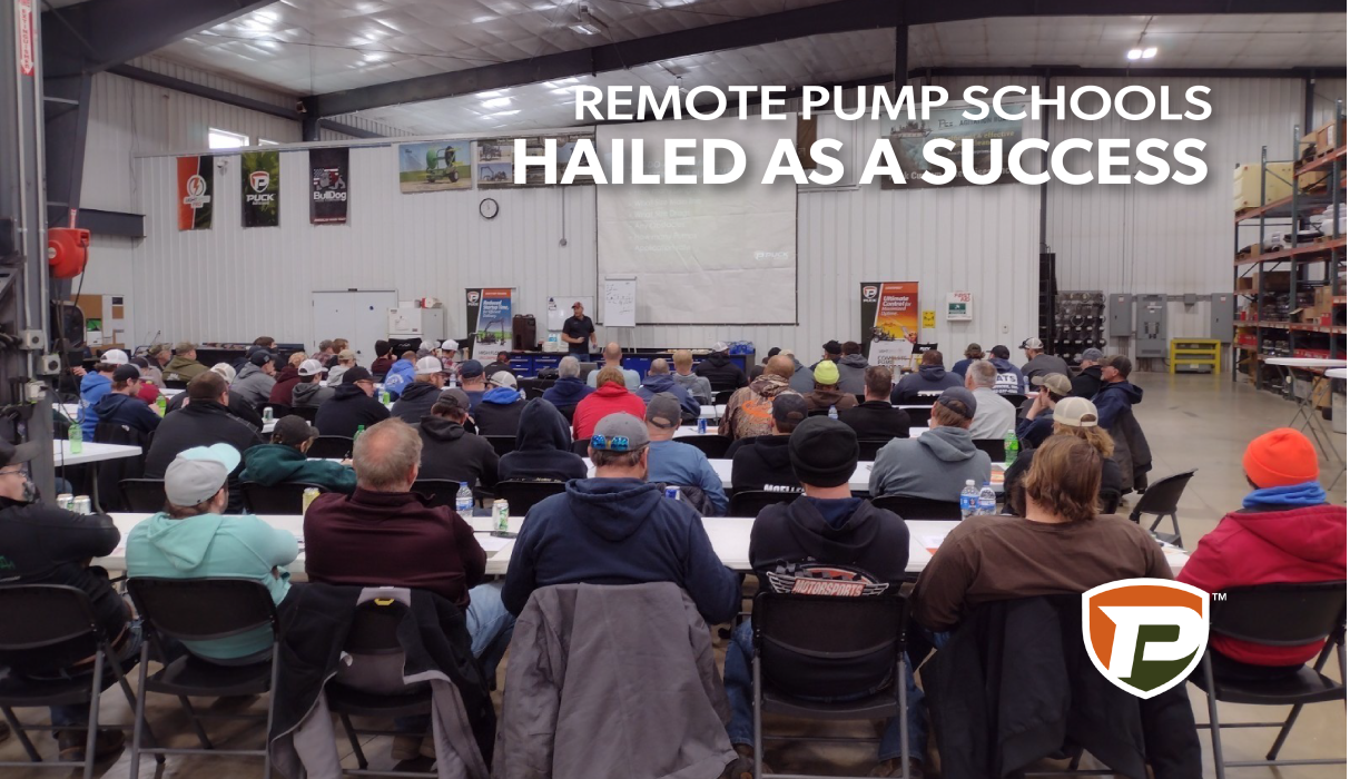 Remote Pump School Events Hailed As Successes | Puck